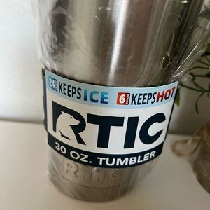 RTIC | Kitchen | New Rtic 3 Oz Double Wall Insulated Tumbler Stainless ...
